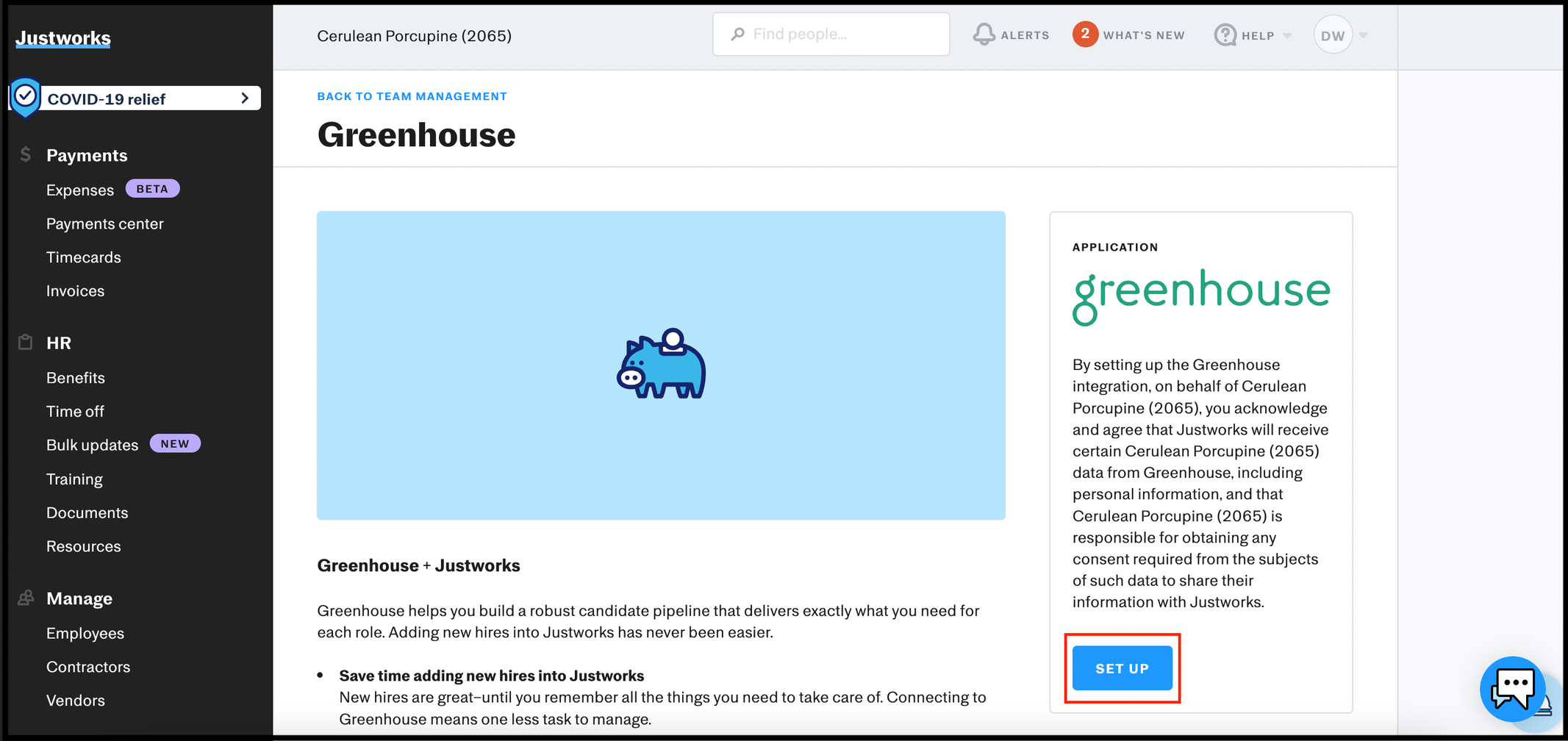 Greenhouse Integration – Justworks Help Center