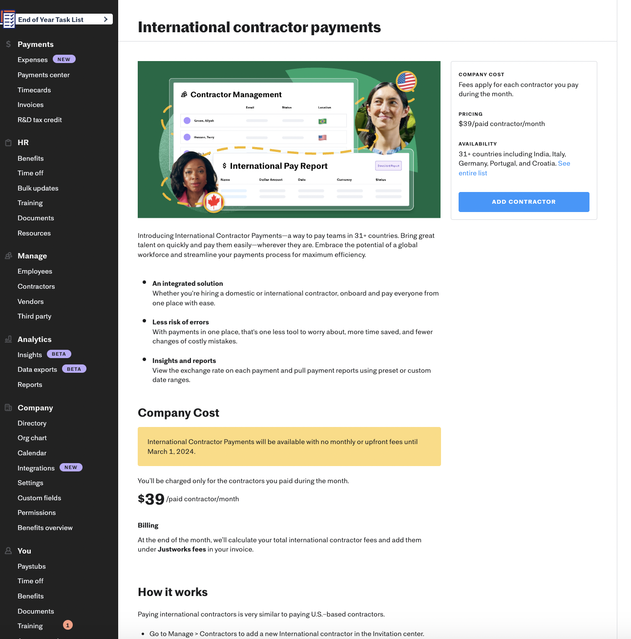 International Contractors – Justworks Help Center