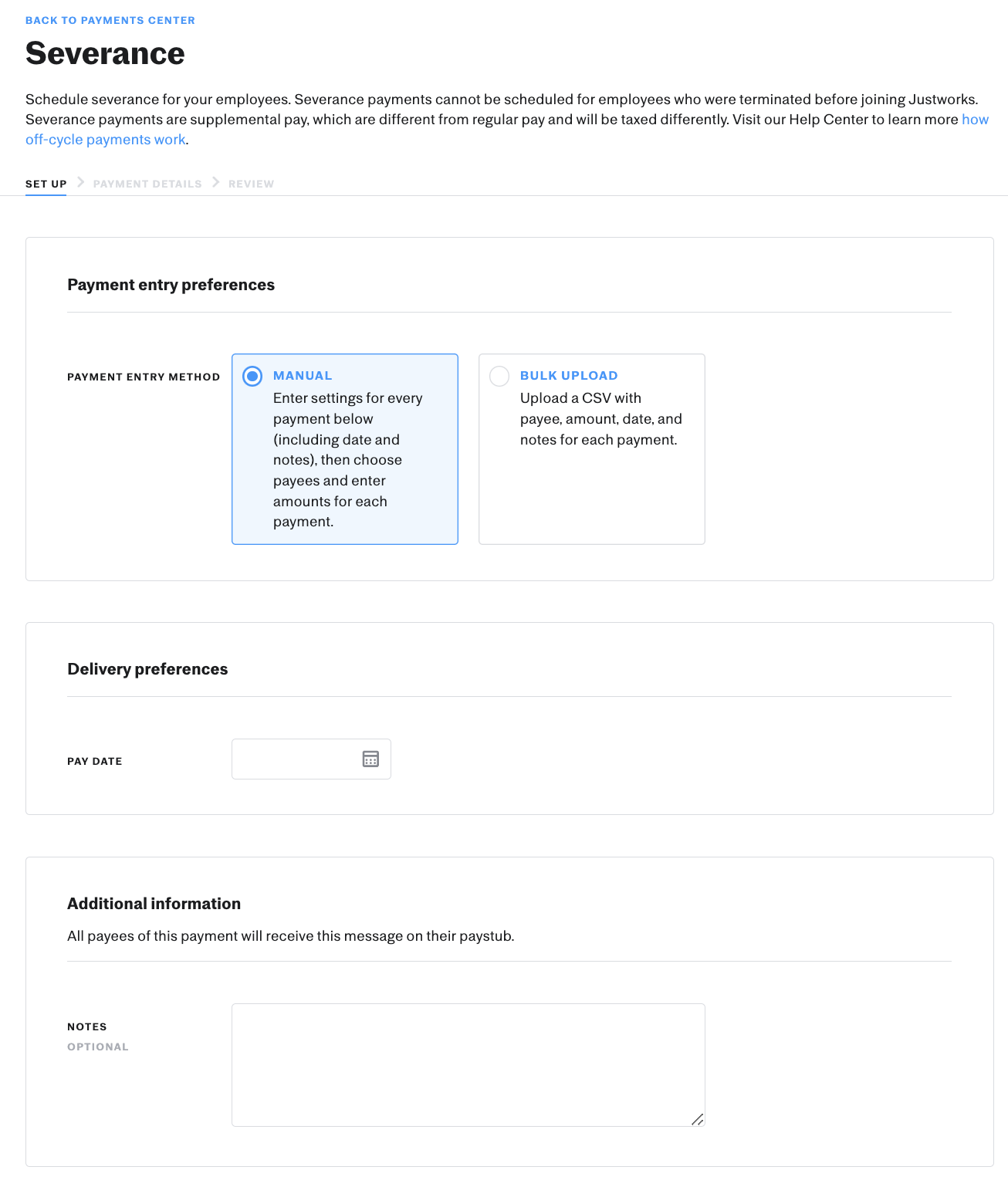 Supplemental Payments – Justworks Help Center