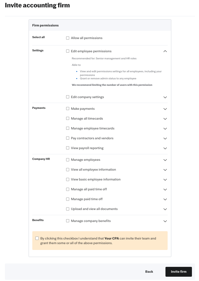 Justworks Payroll: Inviting Third Party Admins and Accountants ...
