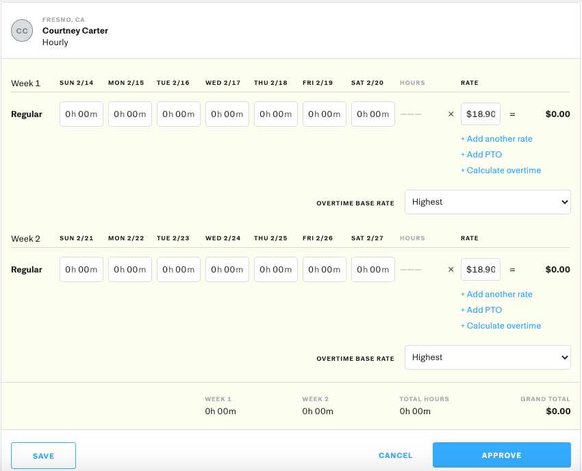 Paying Employees via Timecards – Justworks Help Center